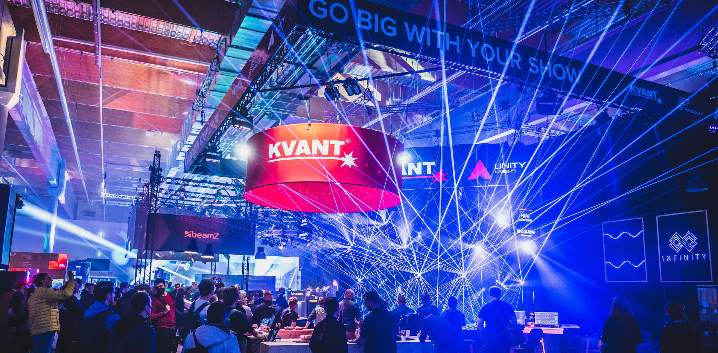 2022 Prolight + sound, Frankfurt – Kvant Lasers UK: Laser Light Technology