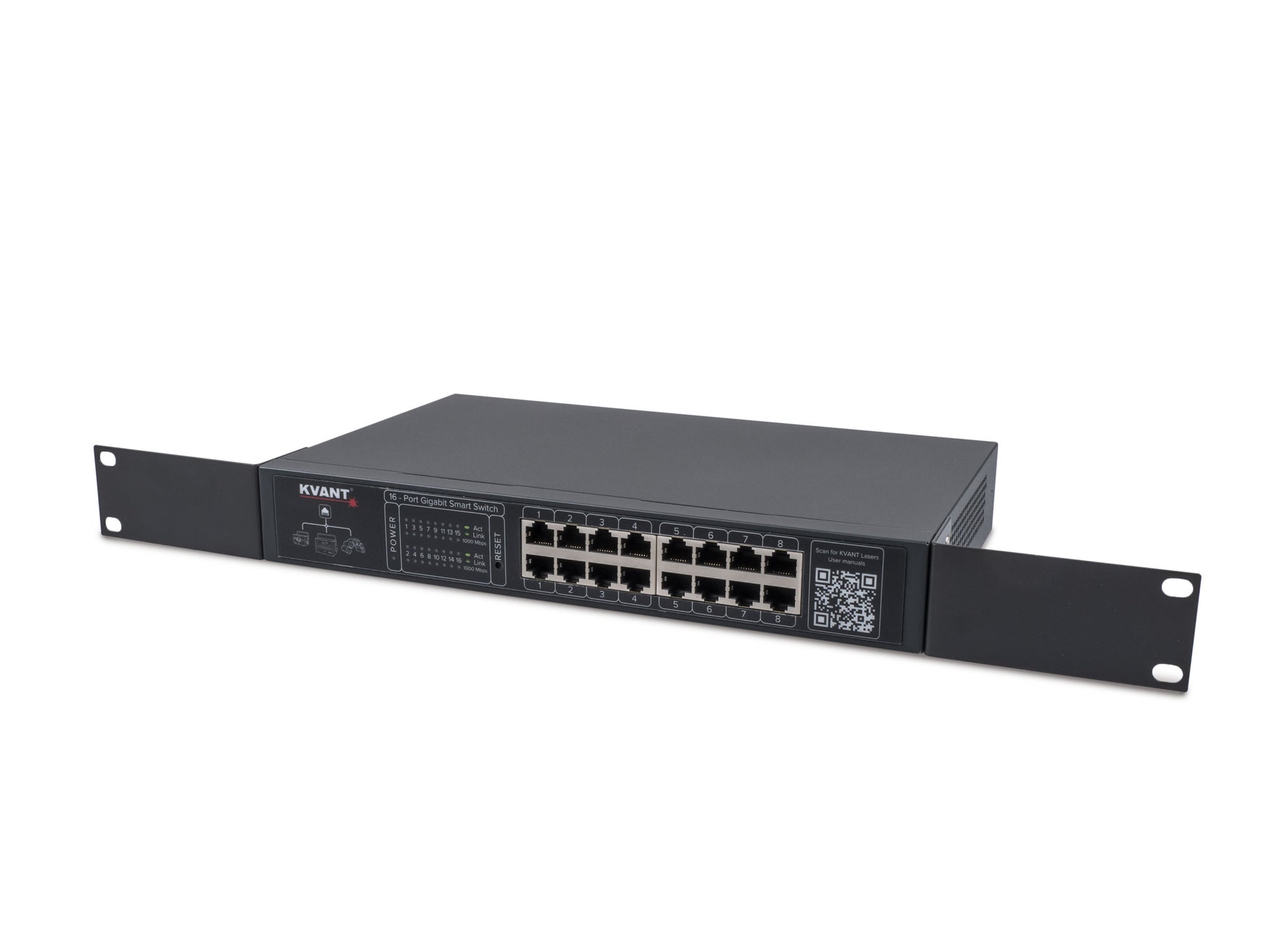 KVANT Gigabit Network Switch 16
